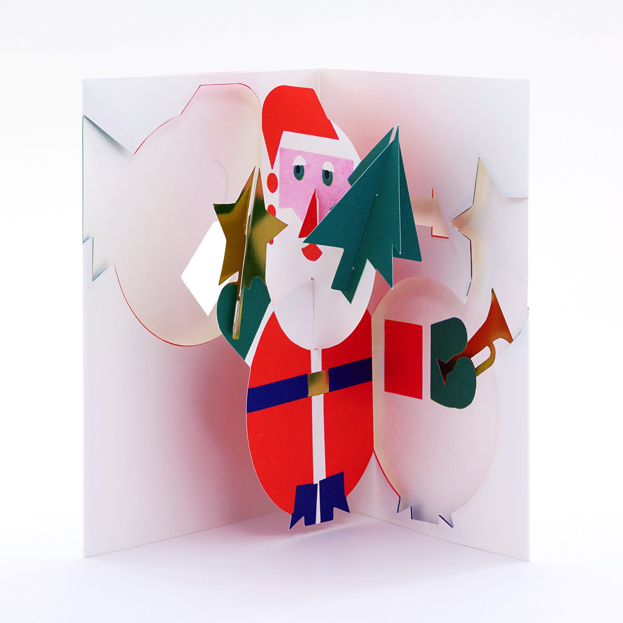 AMEICO - Official UK Distributor of IC Design - Santa Claus Pop Up Card